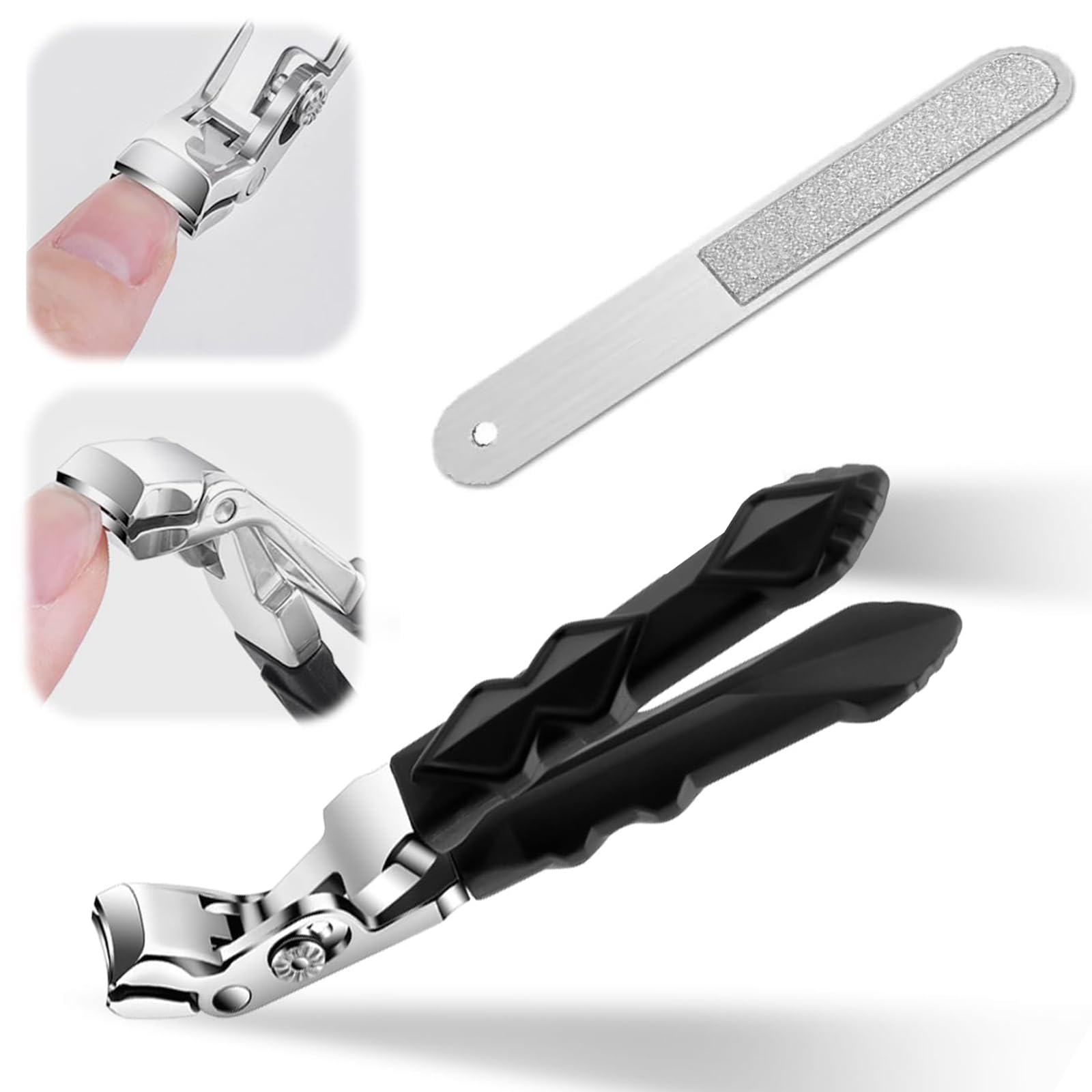 Outfany Nail Clipper, 2024 New Outfany Clipmaster Pro Nail Cutters ...