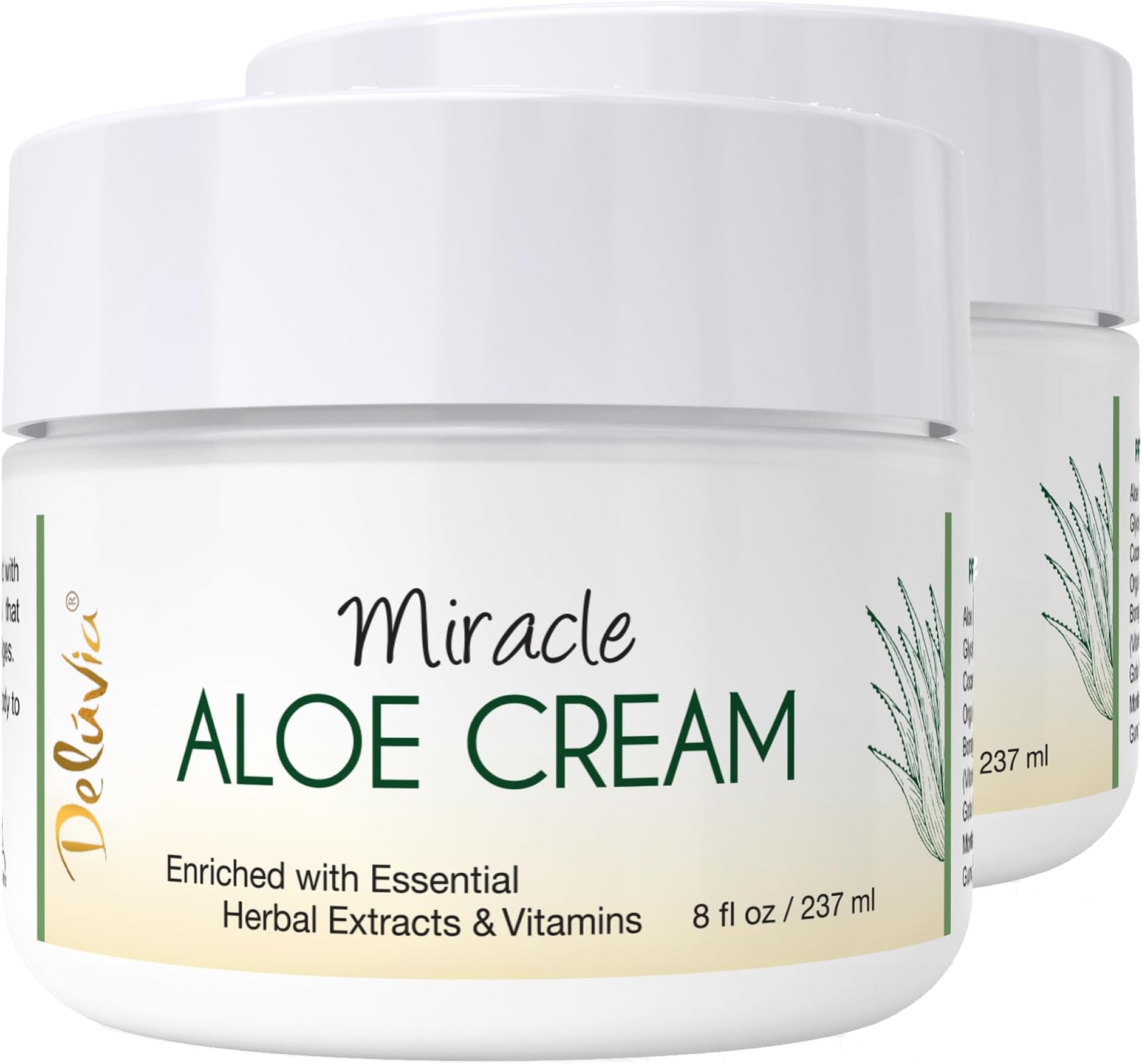 Amazon.com : Hawaiian Moon Aloe Cream - 9 Oz Skin Care Jar - Pack of 4 ...