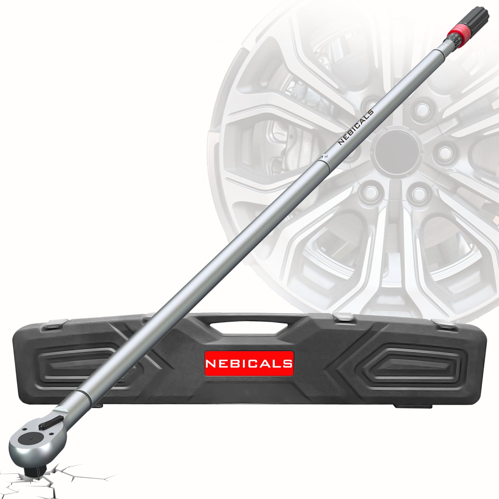 Snapklik.com : SuZhi 1-Inch Drive Click Torque Wrench 200-1000 FT.LB ...