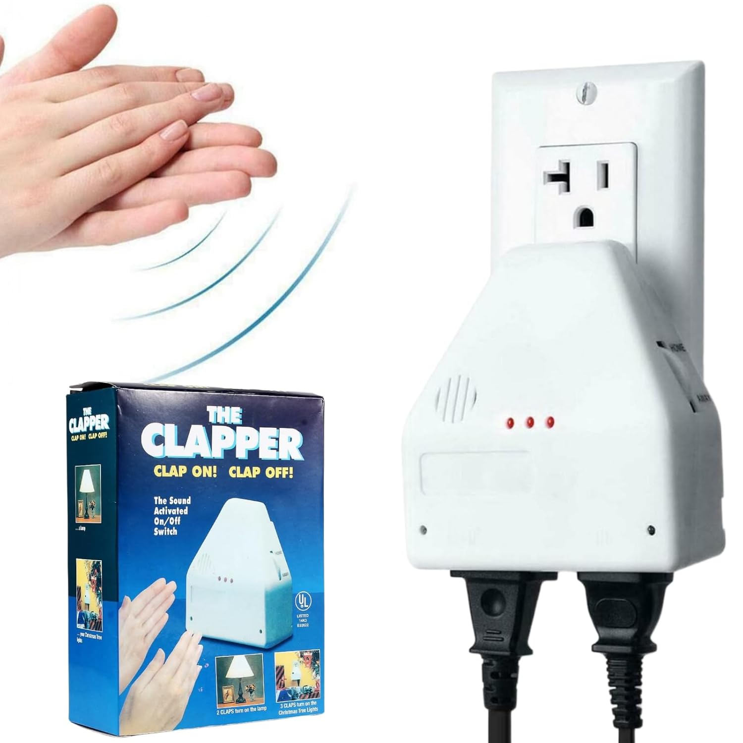 Switch clap, Clap On Clap Off Sound Activated On/Off Switch by Hand ...