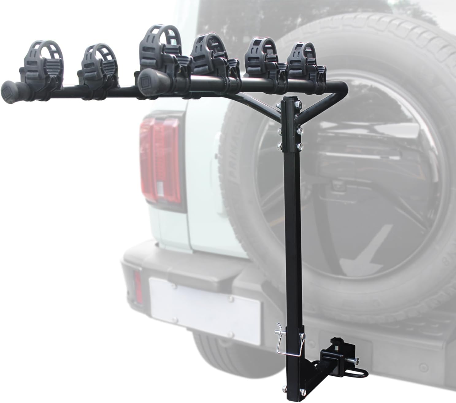 Amazon.com: Doppy 4-Bike Hitch Mount Rack,Hitch Bike Rack 158 lbs Heavy ...