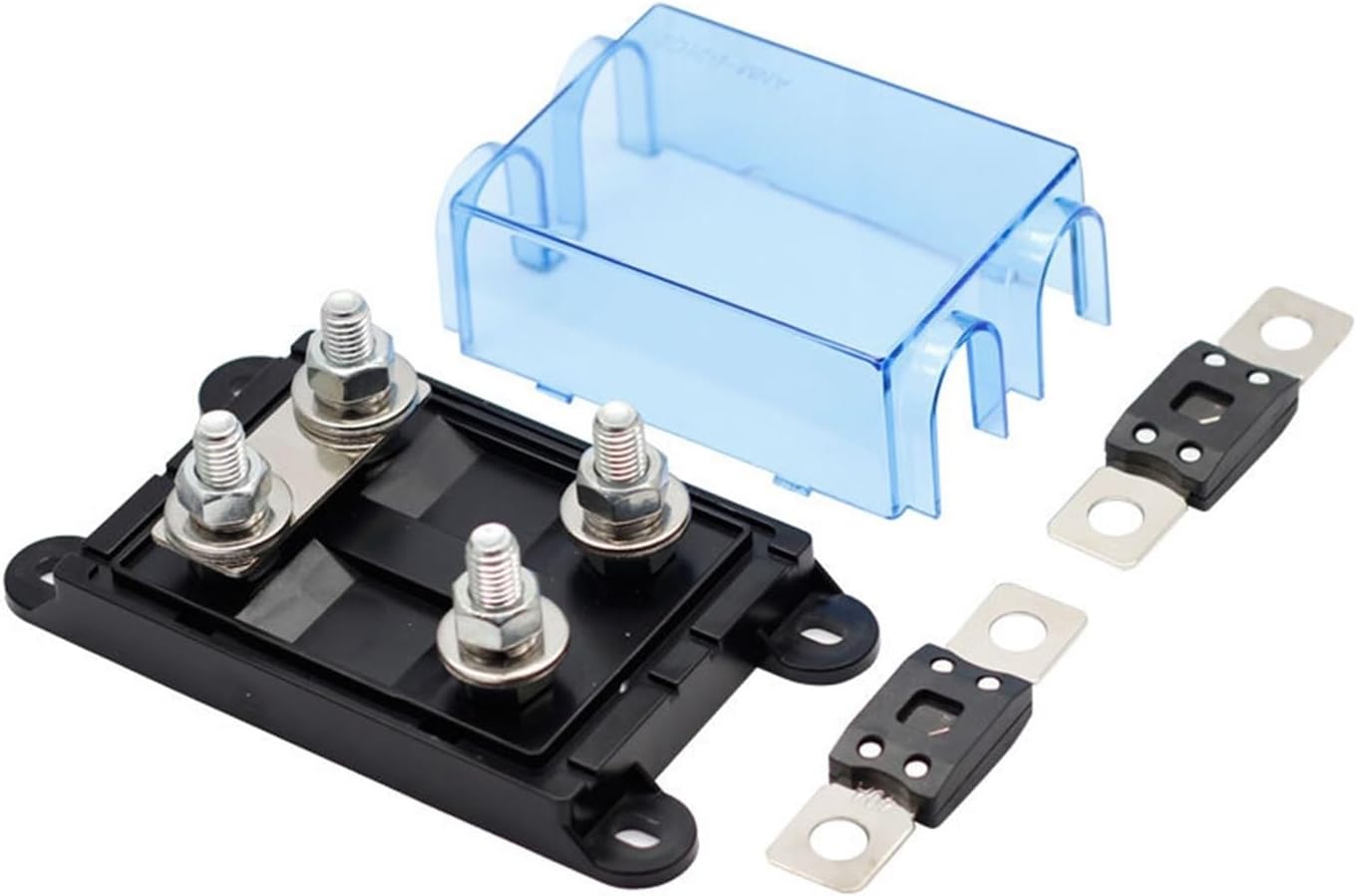 Amazon.com: ANM Fuse Holder Bolt DC 32V 300A AC 220V 300A 2 Ways ANM-C2 ...