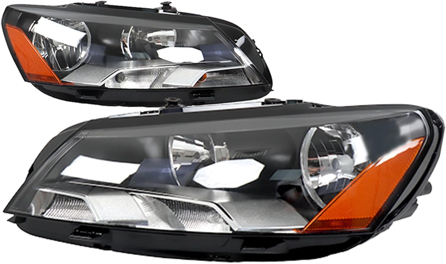 Amazon.com: labwork Headlight Assembly Replacement for Passat 2012-2015 ...