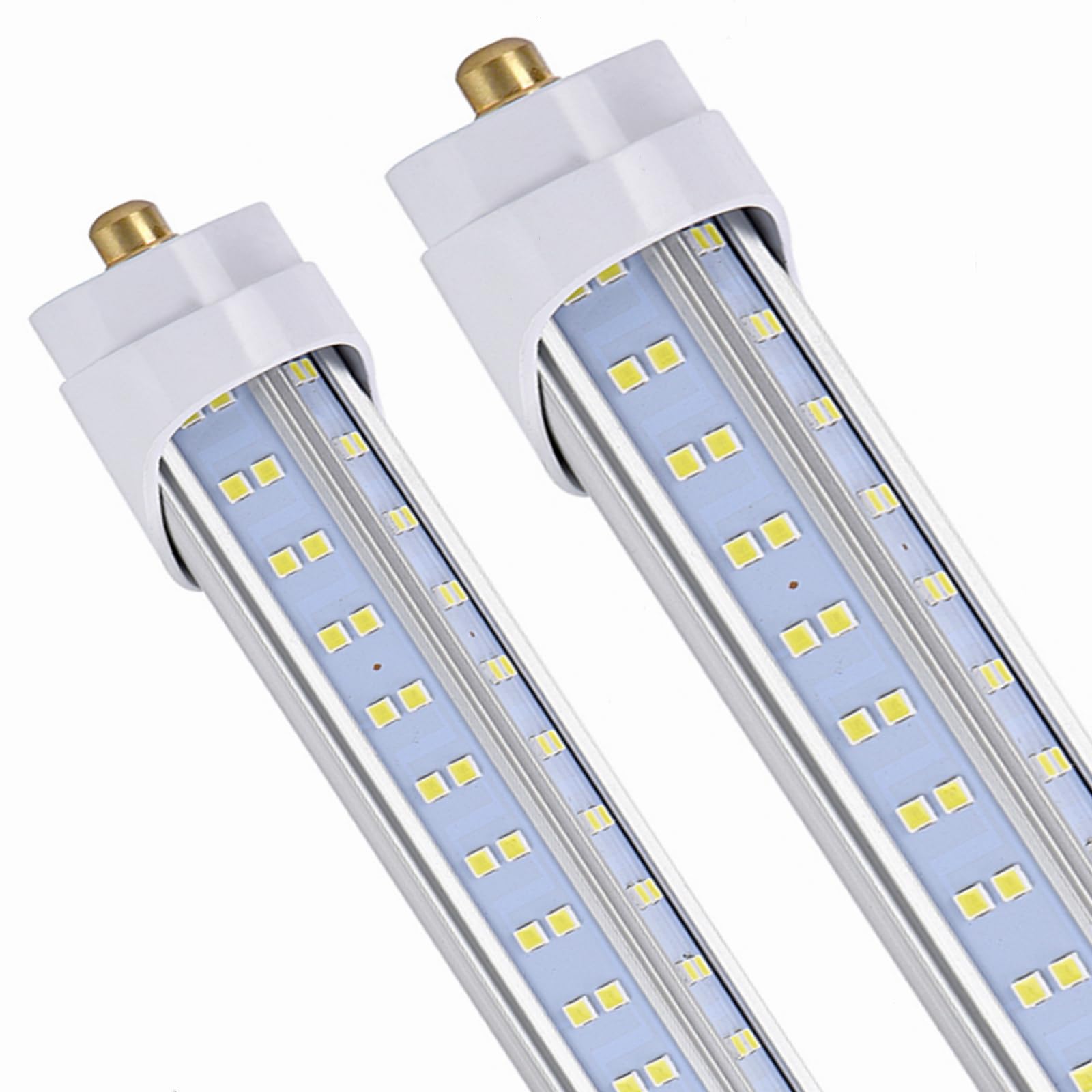 BETRAMLUX 8 Foot LED Bulbs,T8/T10/T12 8ft LED Tube Light,8ft Single Pin ...