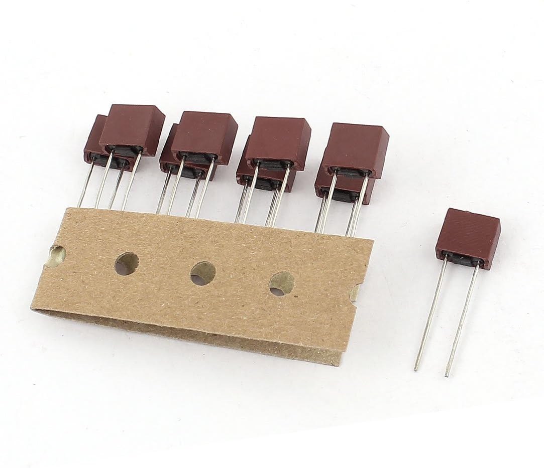 Aexit 10 Pcs Fuses T4A 4A 250V TE5/5TE Miniature Micro Slow Cartridge ...