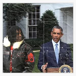 Amazon.com: Chief Keef And Barack Obama Vinyl Decal Wall Laptop Bumper ...