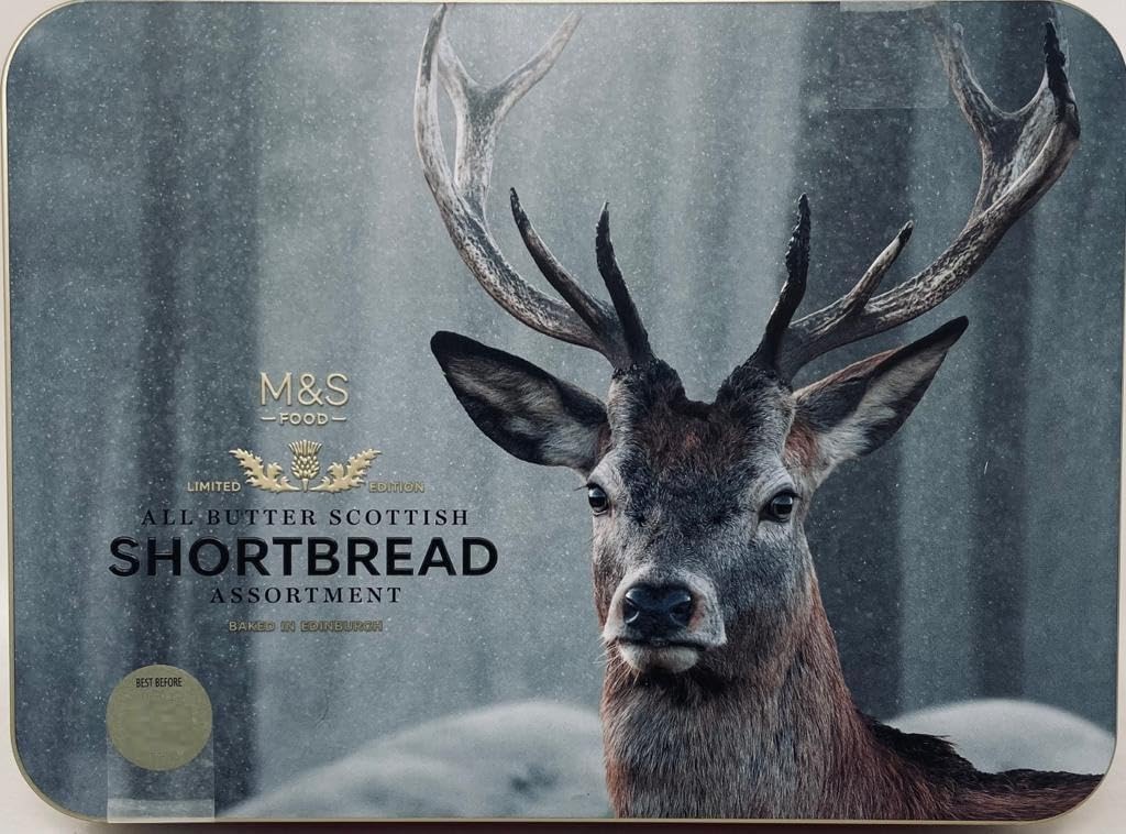 M&S All Butter Scottish Shortbread Assortment - Random Tin - 650g - in ...