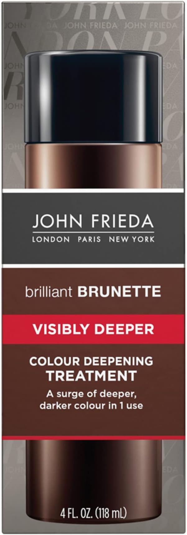 Amazon.com : John Frieda Precision Foam Colour 4R Dark Red Brown (2 ...