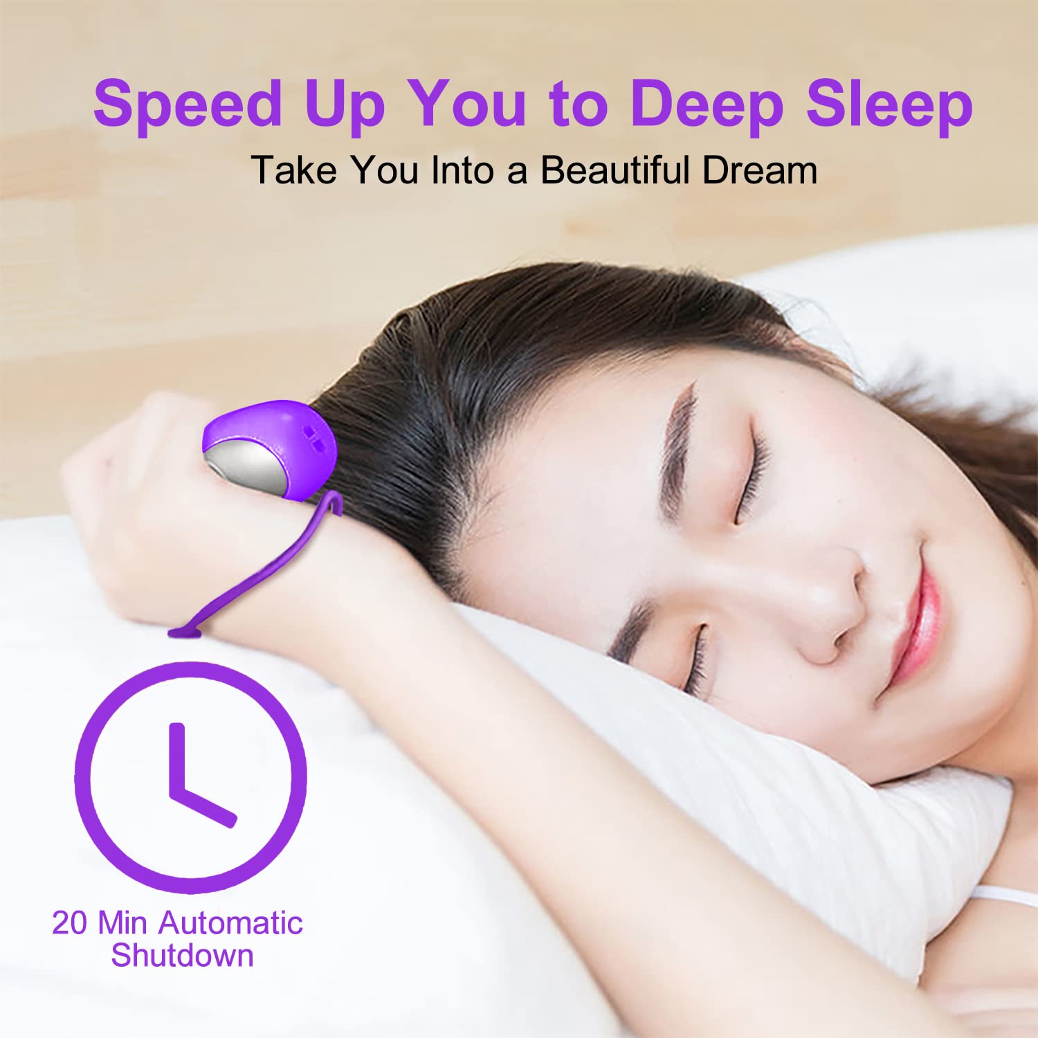 Snapklik.com : BUTIFINE Sleep Aid Device, Handheld Sleep Aid Instrument