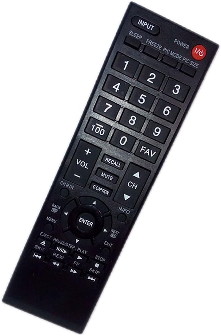 Amazon.com: Replaced Remote Control Compatible for Toshiba 32DT2U CT ...