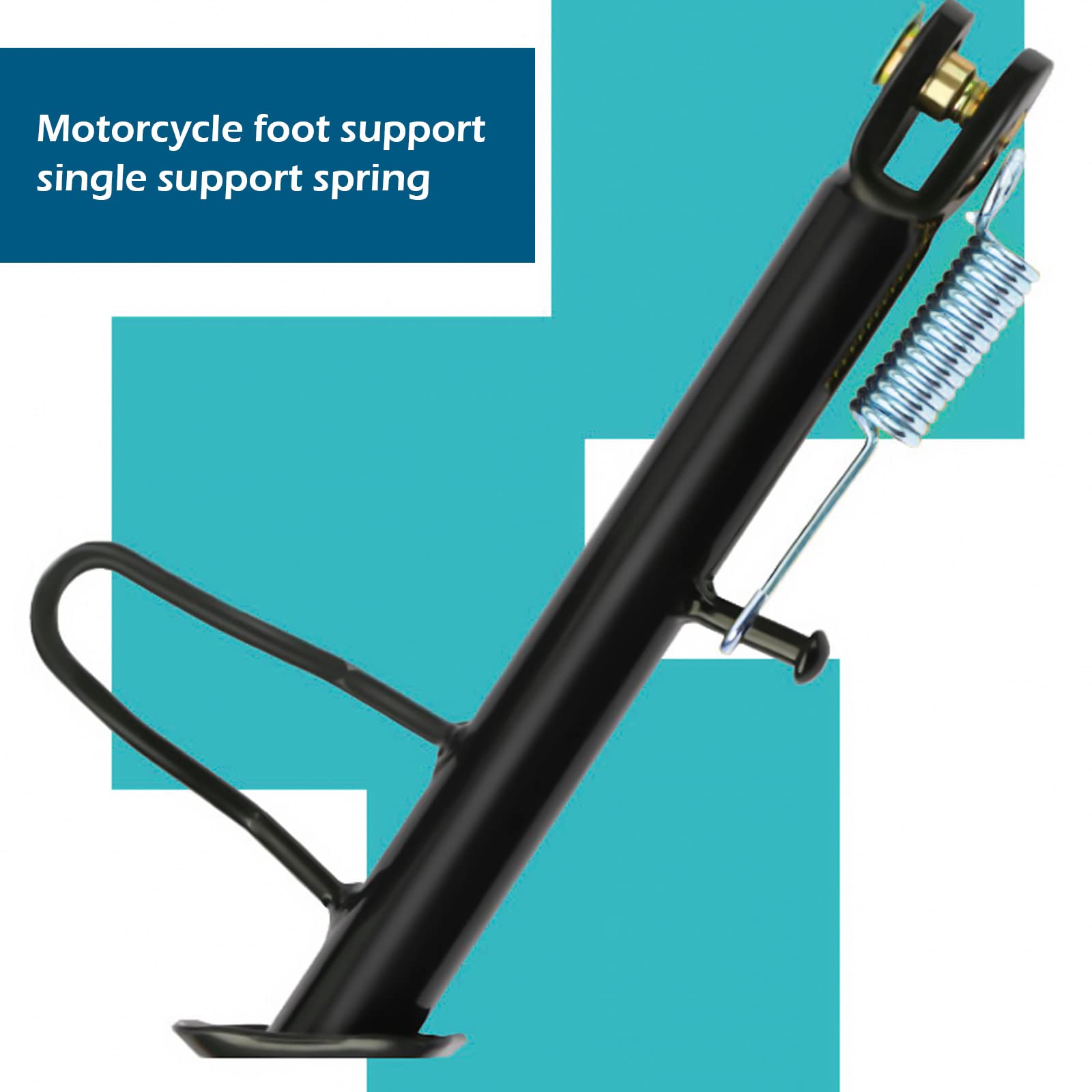 Motorcycle Kickstand Pad 2PCS Motorcycle Motorbike Foot Kickstand Kick ...