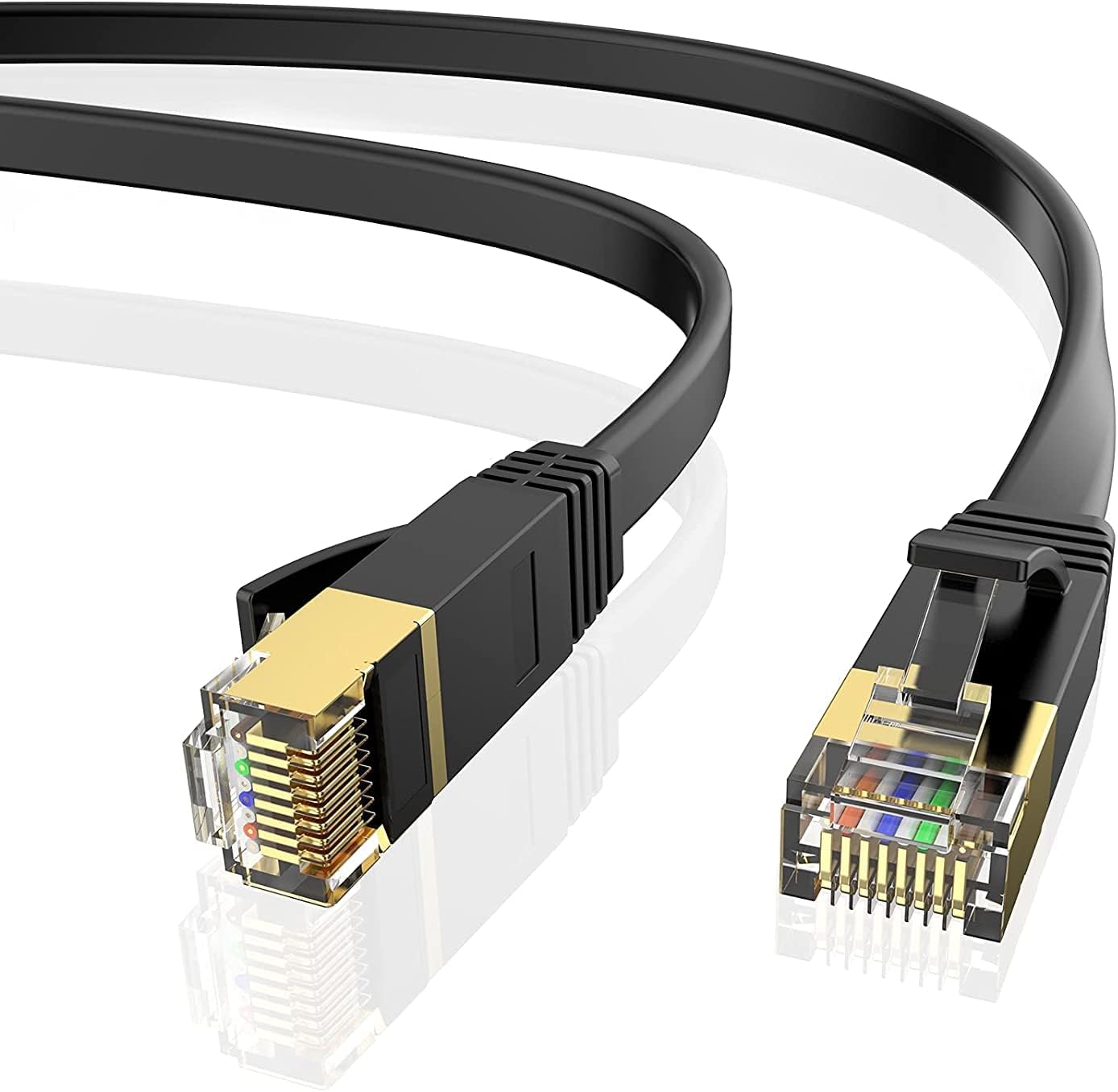 Cable Ethernet Cat7, 15 Metro Cable de Red con Conector RJ45 (10 ...