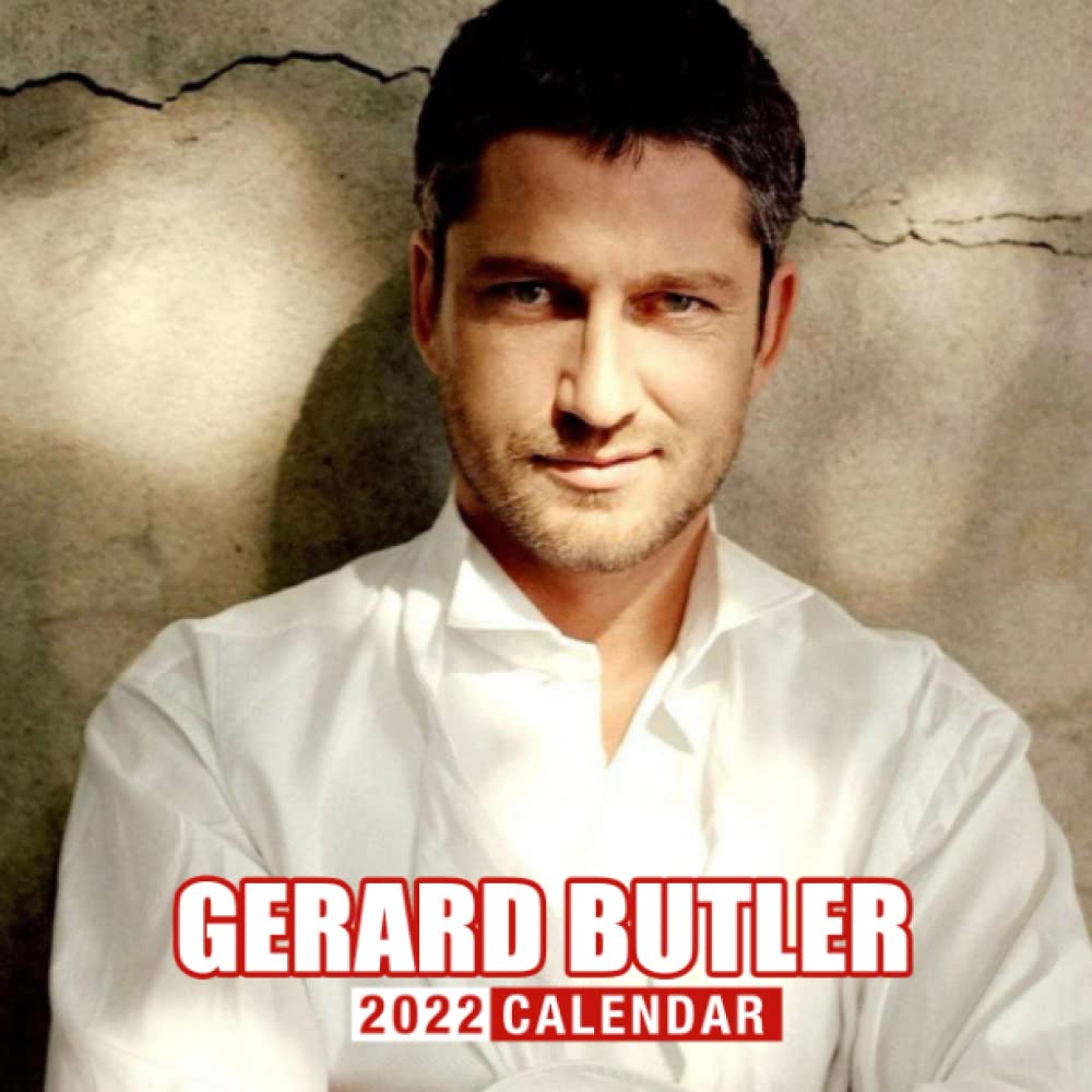 Gerard Butler Calendar 2022 January 2022 December 2022 12 Months ...