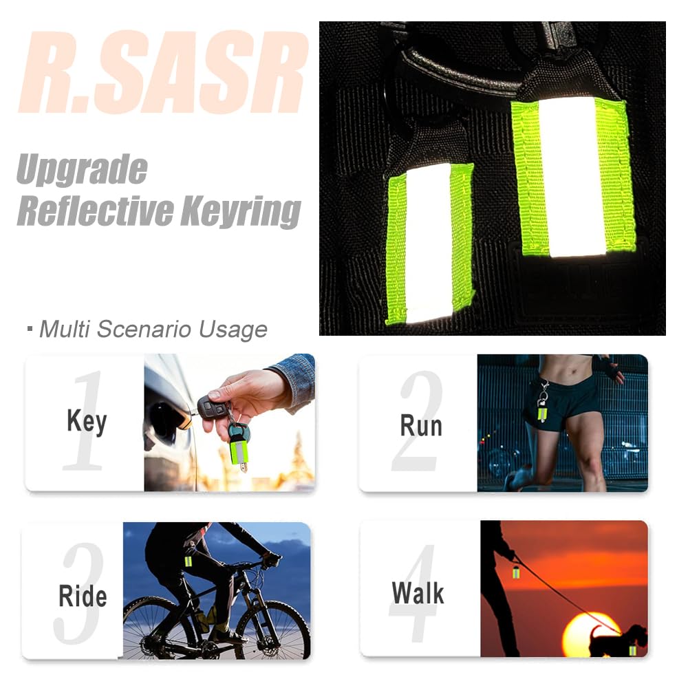 Snapklik.com : R.SASR 6 Pack Extra Reflective Patch Hook Fastener For ...