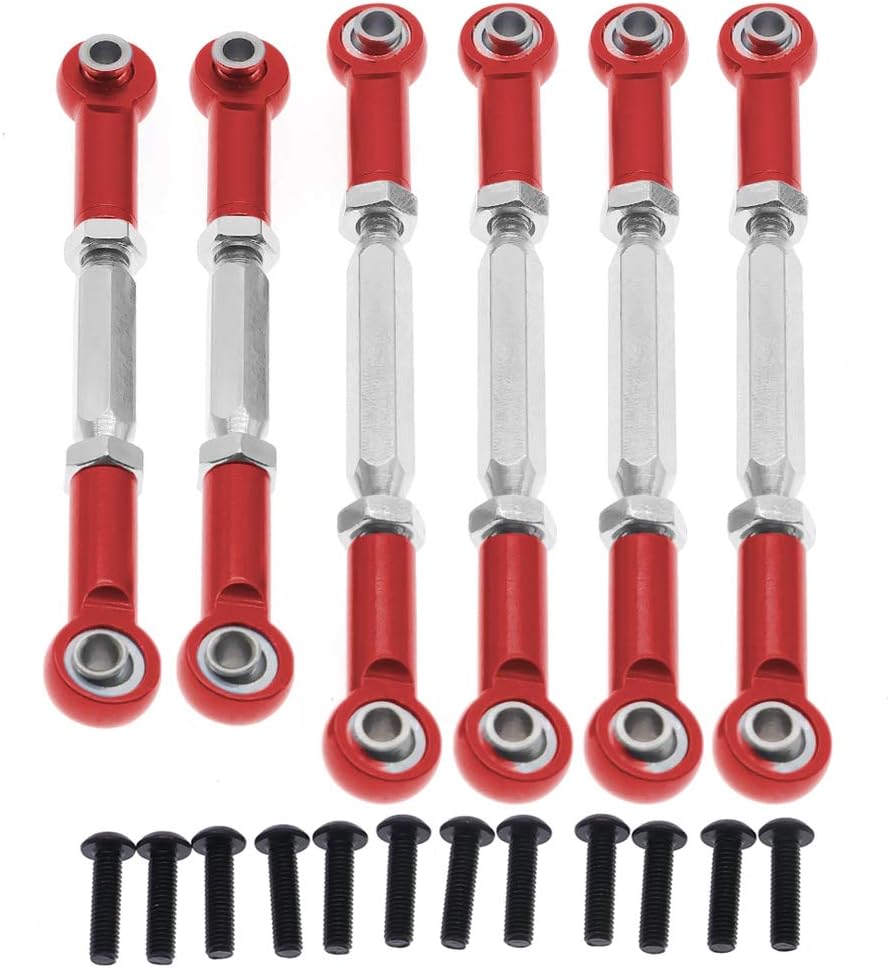 Amazon.com: 6pcs Full Set Turnbuckles Tie Rod for Ecx Ruckus Parts Ecx ...