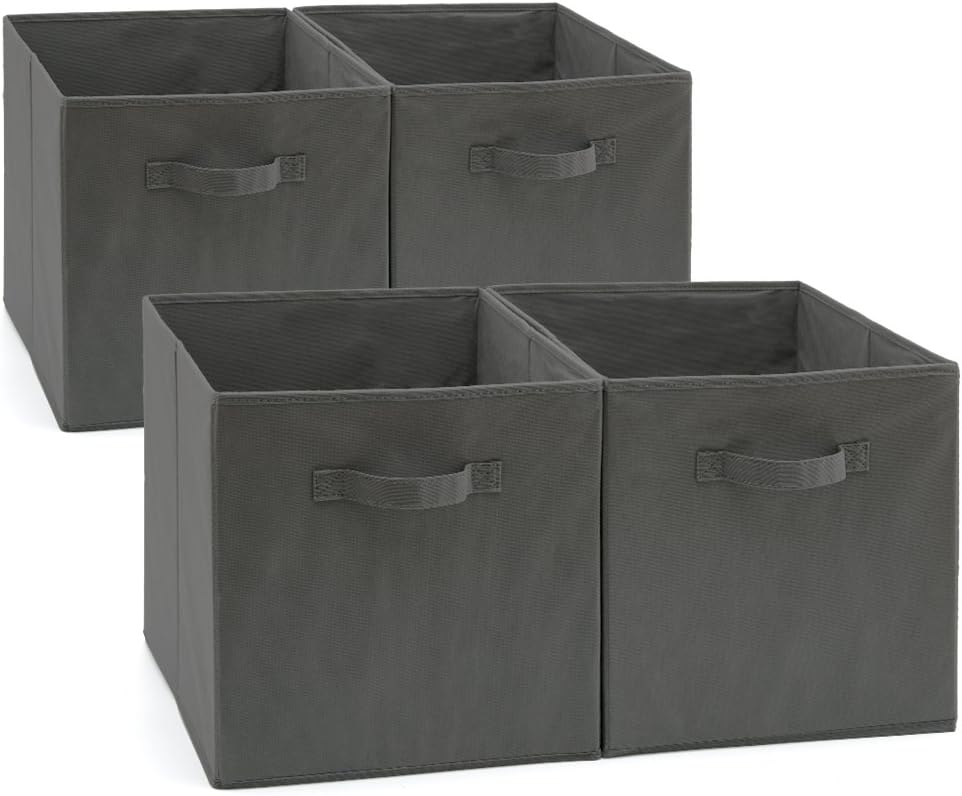 Amazon.com: Robuy Cube Storage Bins, 13x15x13 inch Stroage Bin,4-Pack ...