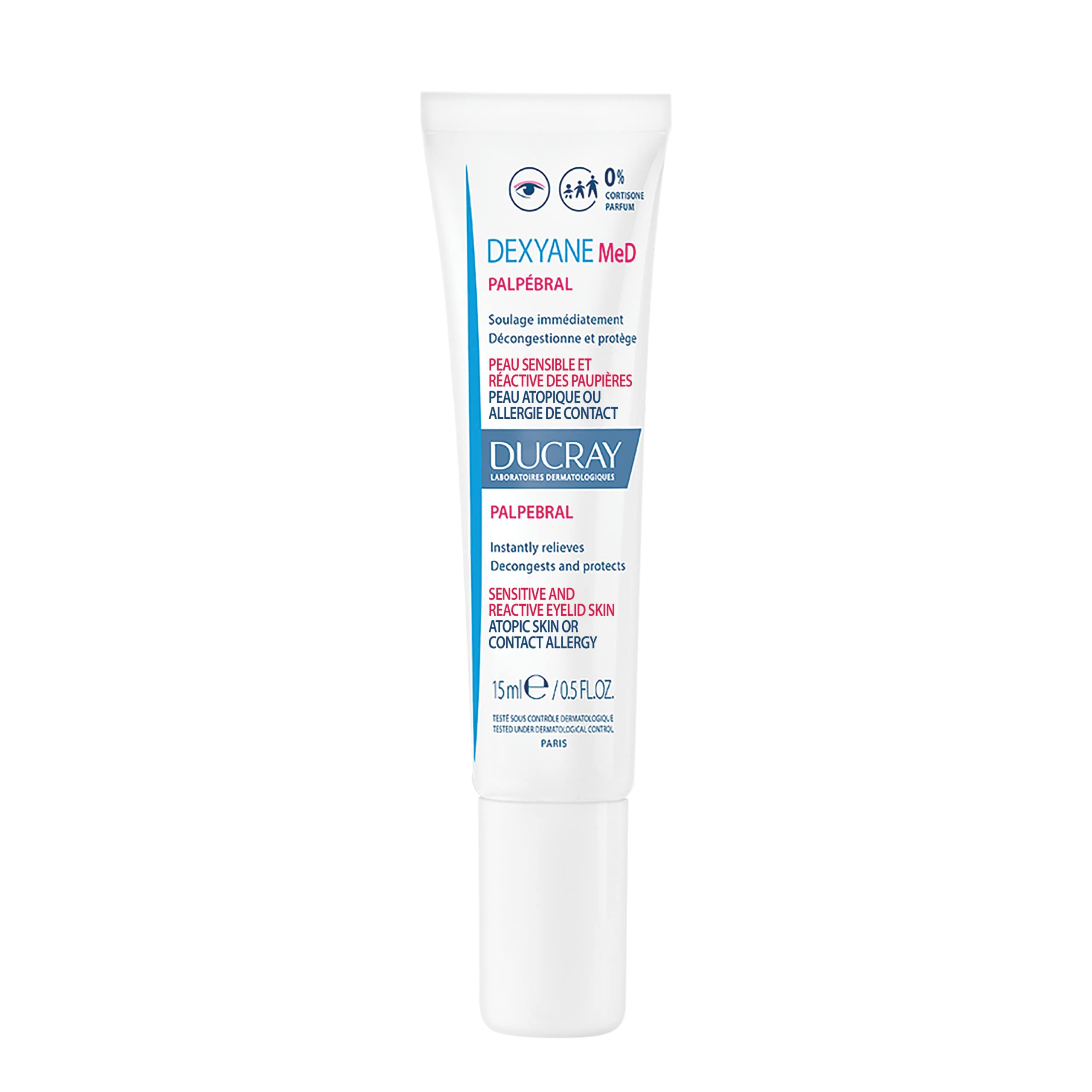 Ducray - Dexyane MeD Palpebral Cream - Dry and Atopy-Prone Eyelid Skin ...