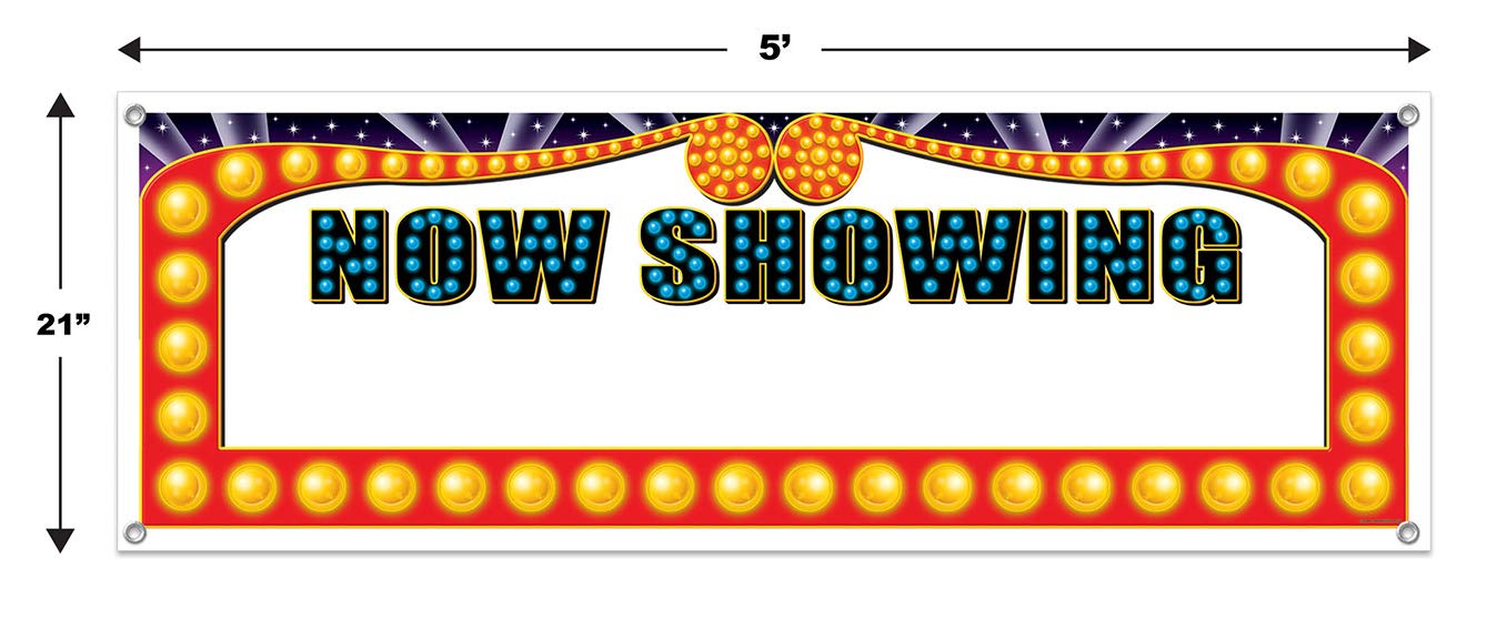 Blank Movie Sign