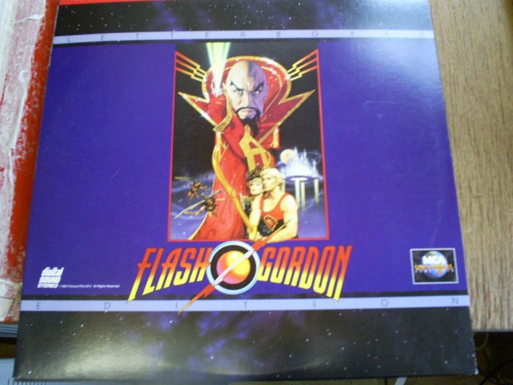 Flash Gordon (Letterboxed Edition) (LASERDISC): Amazon.co.uk: DVD & Blu-ray