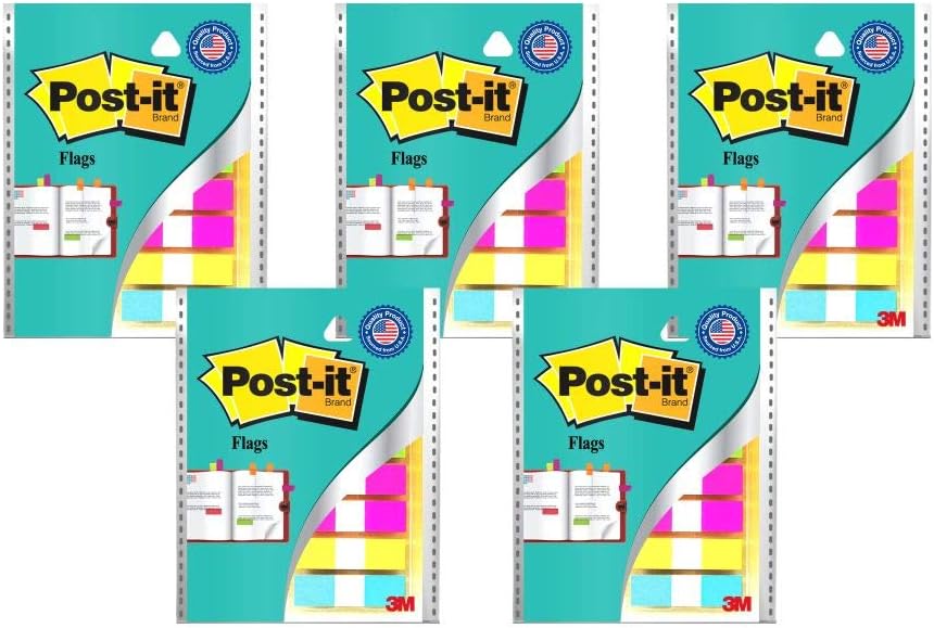 Post-it Super Sticky Notes, 2X Sticking Power, 3 in x 3 in, 5 Pads/Pack ...