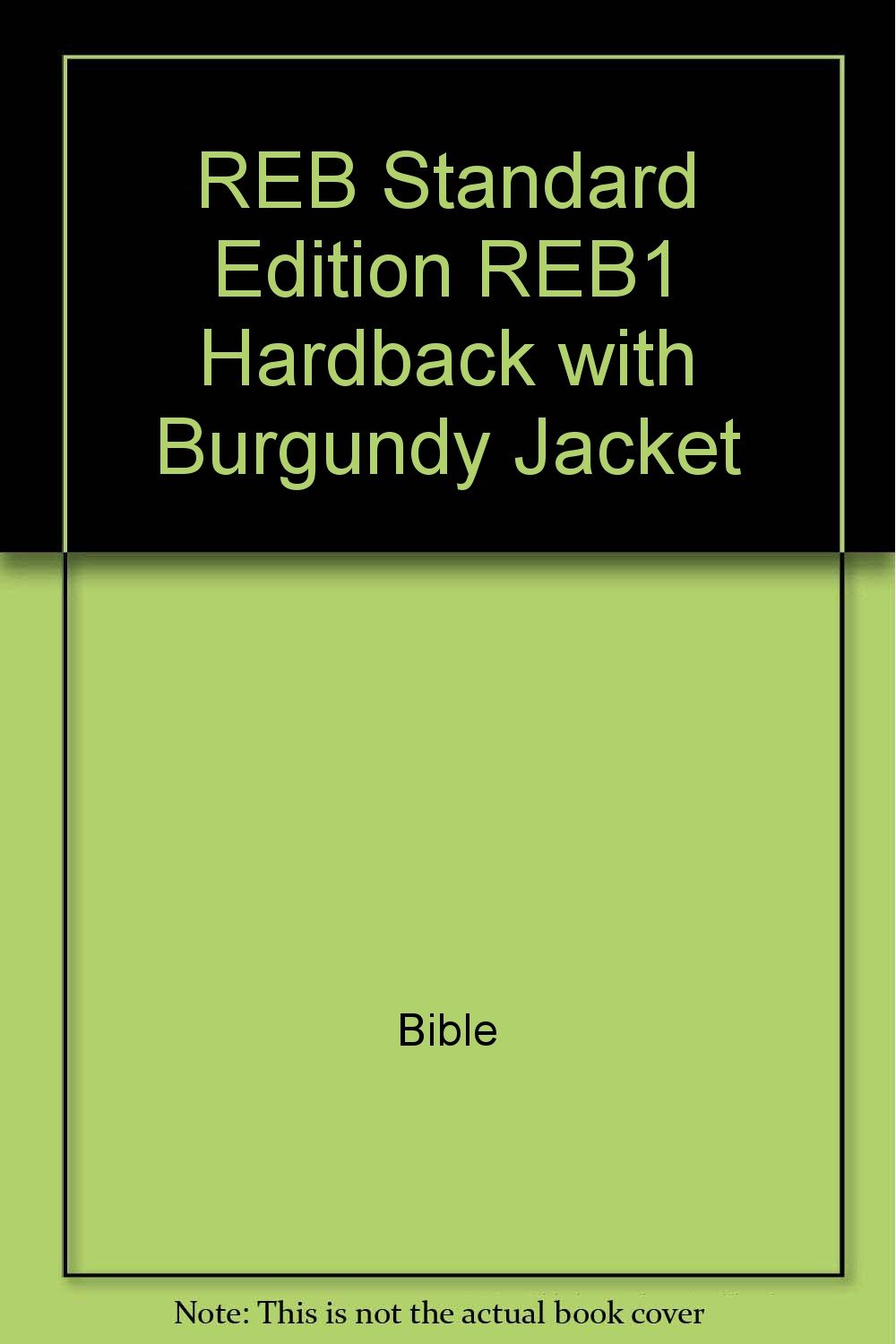 REB Standard Edition REB1 Hardback with Burgundy Jacket: Bible ...