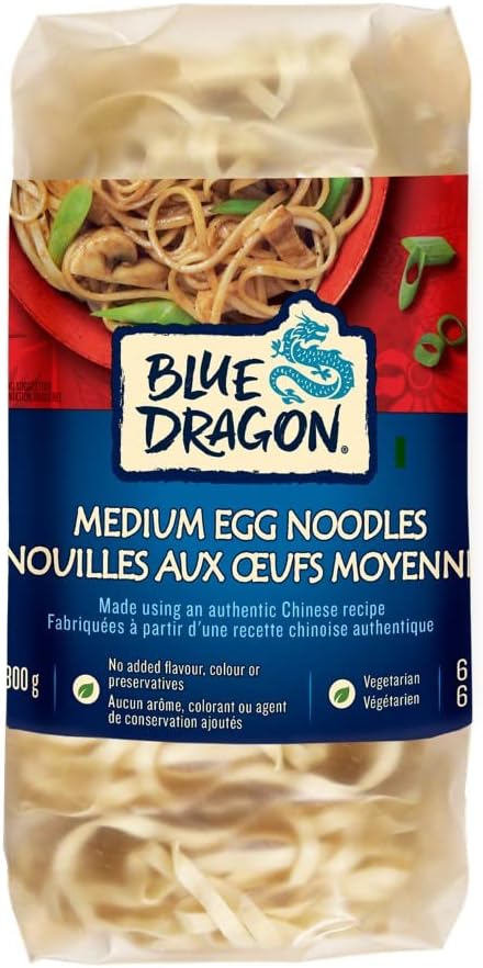 Blue Dragon, Medium Egg Noodles, Premium Quality Asian Noodles, Quick ...