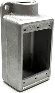 Crouse-Hinds FS2 Condulet Single Gang Cast Device Box, 3/4-Inch ...