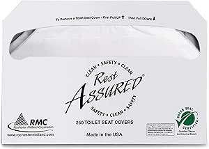 Rochester Midland Toilet Seat Covers, Case of 1000 : Amazon.co.uk ...