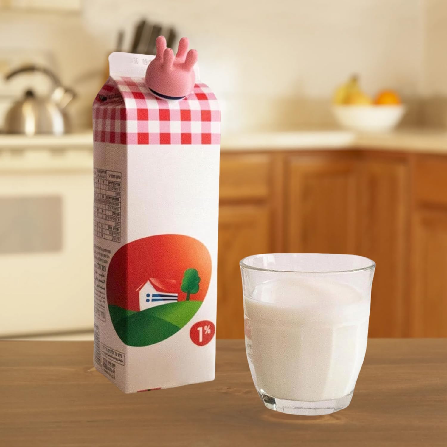 How To Open Milk Carton With Cap