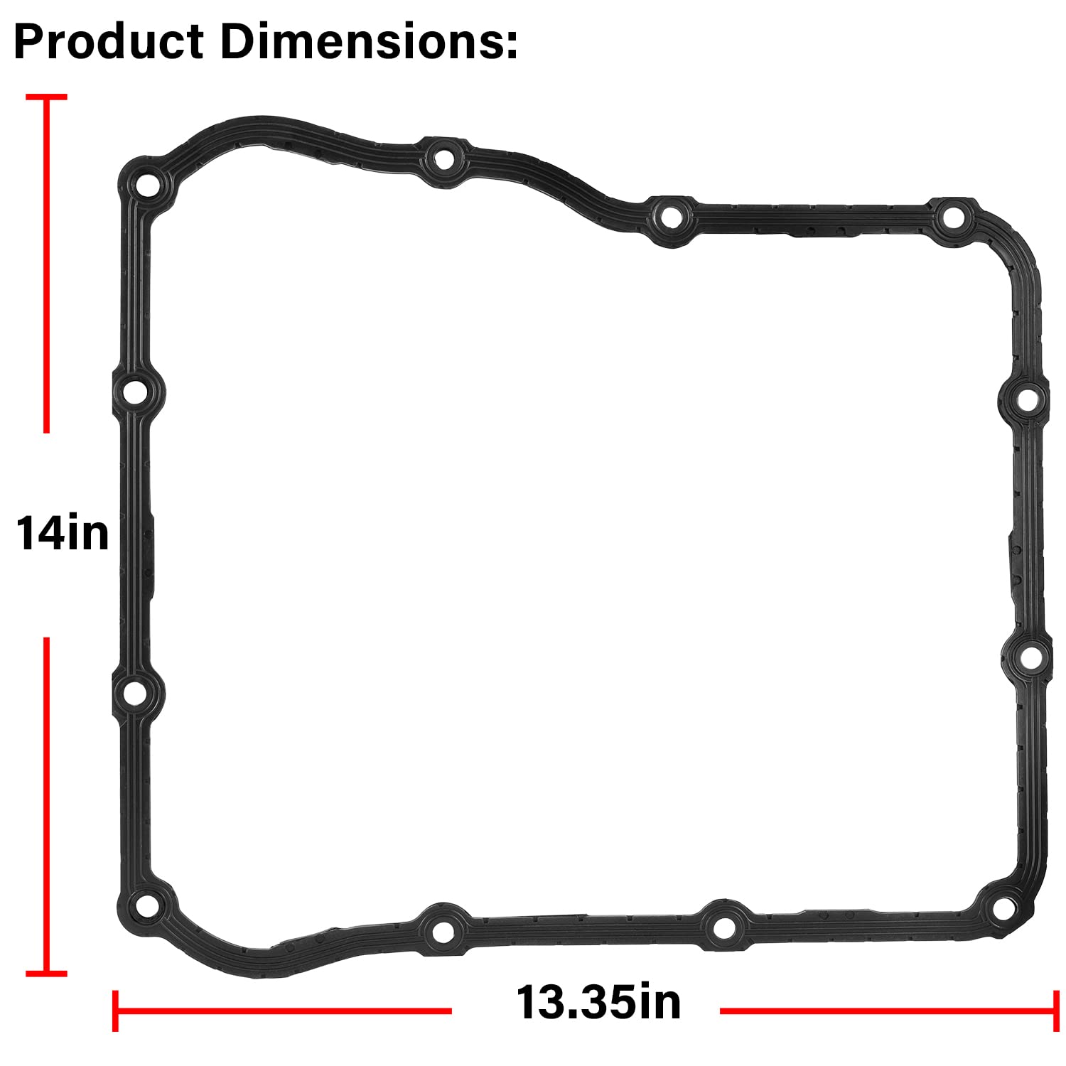 Deecaray 29549684 Automatic Transmission Fluid Pan Gasket, Suitable for ...