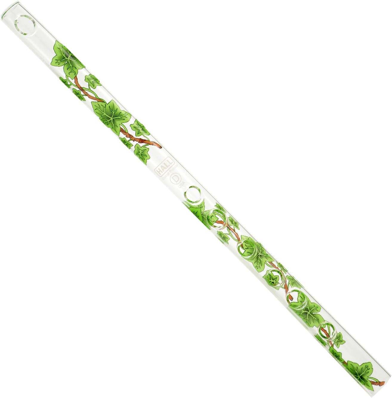 Amazon.com: Hall Crystal Flute 12299 - Inline Glass Flute in D - Clear ...