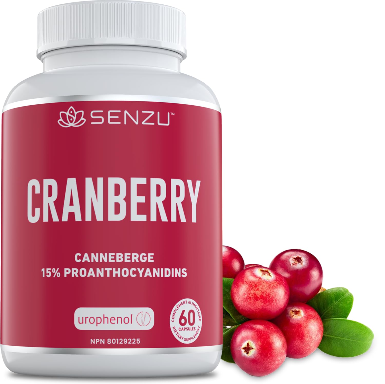 New! Cranberry 30,000mg with 36mg PACs 125X Extract Urophenol - Urinary ...