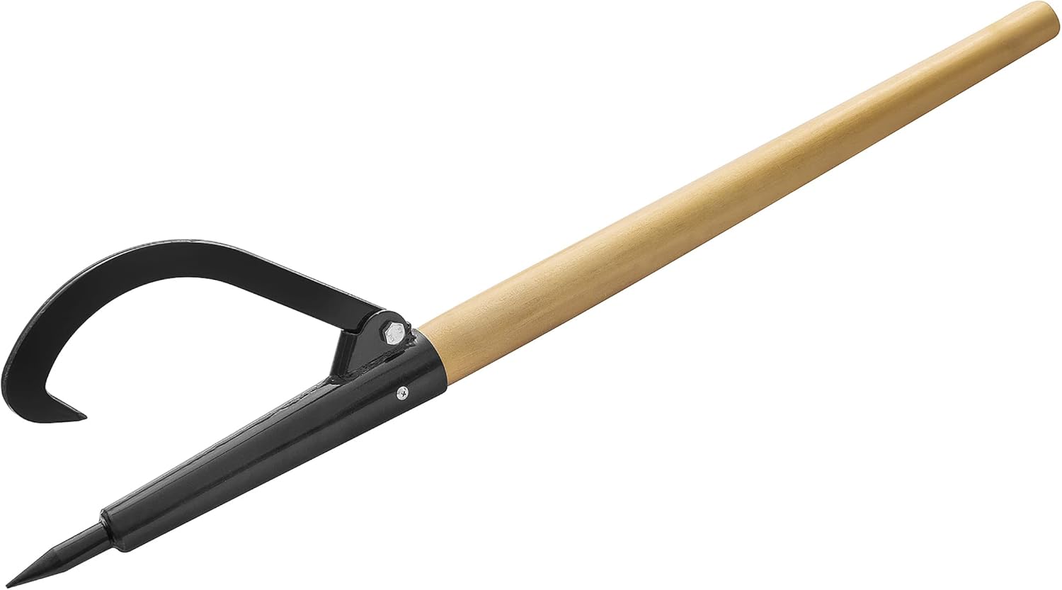 Amazon.com: Log Peavey and Cant Hook Tool – 49-inch Wood Handle for ...