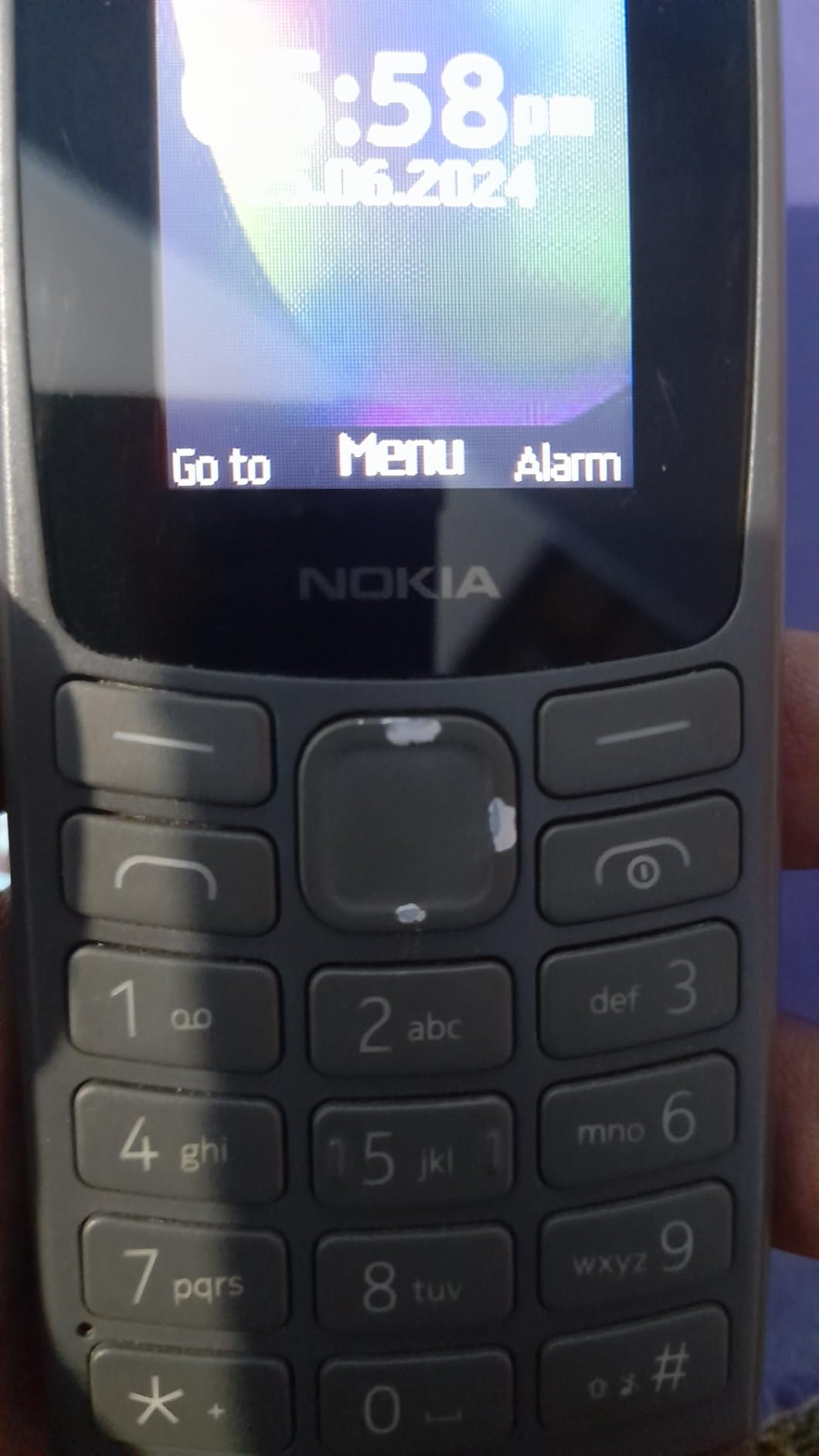 Nokia 106 Single Sim, Keypad Phone with Built-in UPI Payments App, Long ...