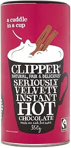 Clipper Fairtrade Instant Hot Chocolate (350g) : Amazon.ca: Grocery ...