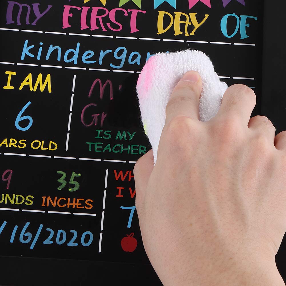 Snapklik.com : My First Day Of School Chalkboard,9"x12" First Day ...