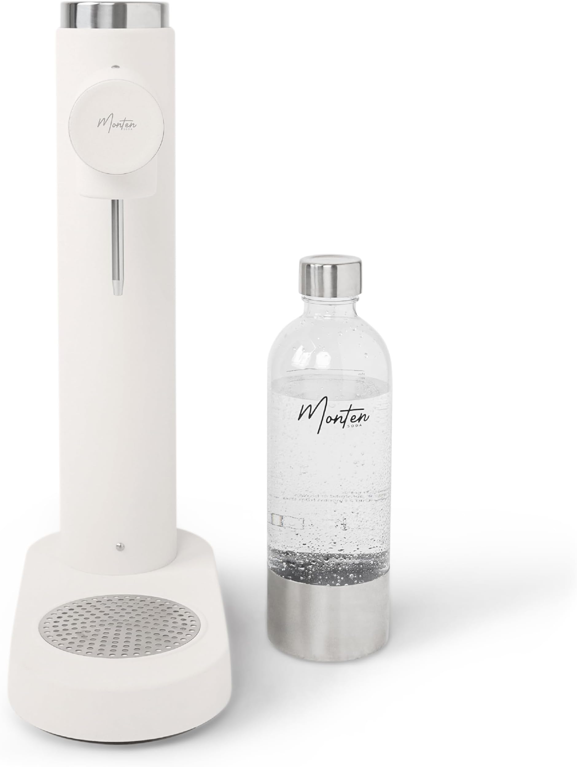 Amazon.com: SodaStream Fizzi Sparkling Water Machine Bundle (White ...