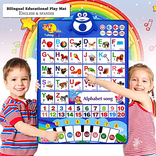 Buy Bilingual Electric Interactive Alphabet Wall Chart - Electronic ...