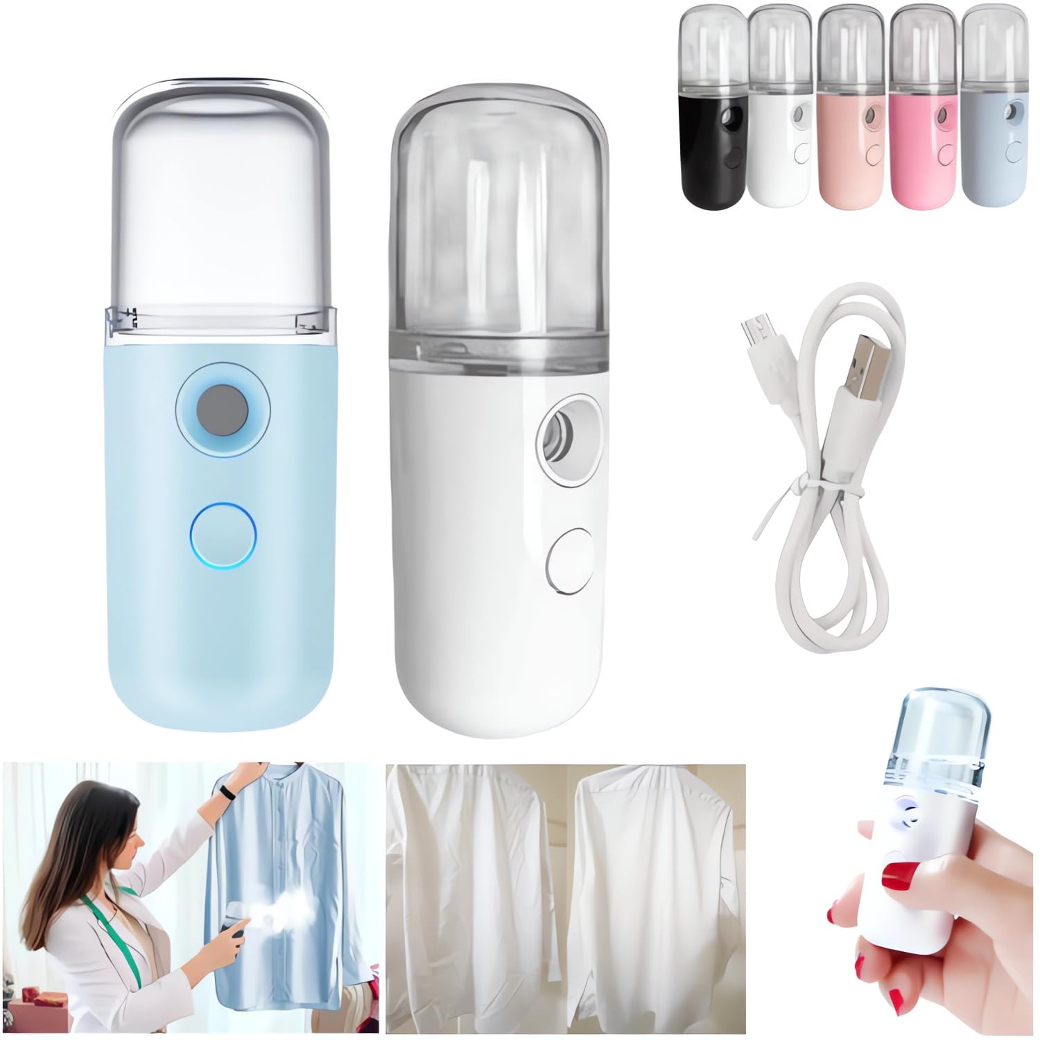 Amazon.com: Generic Easy Care Sunshine 15s Heat-Up Mini Travel Steamer ...
