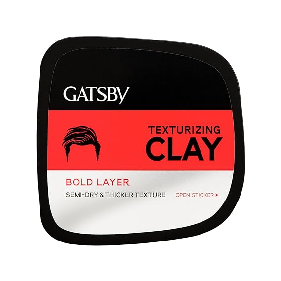 Gatsby Texturizing Clay - Bold Layer | Hair Styling Clay For Strong ...