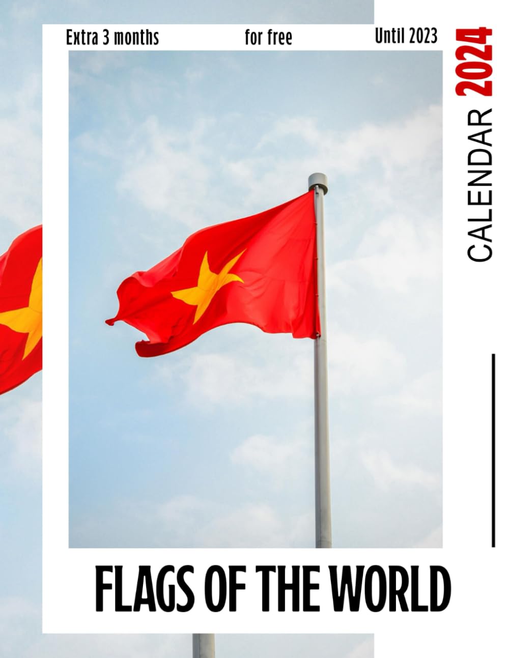 Flags of the world Calendar 2024: Great Gift For Flags of the world ...