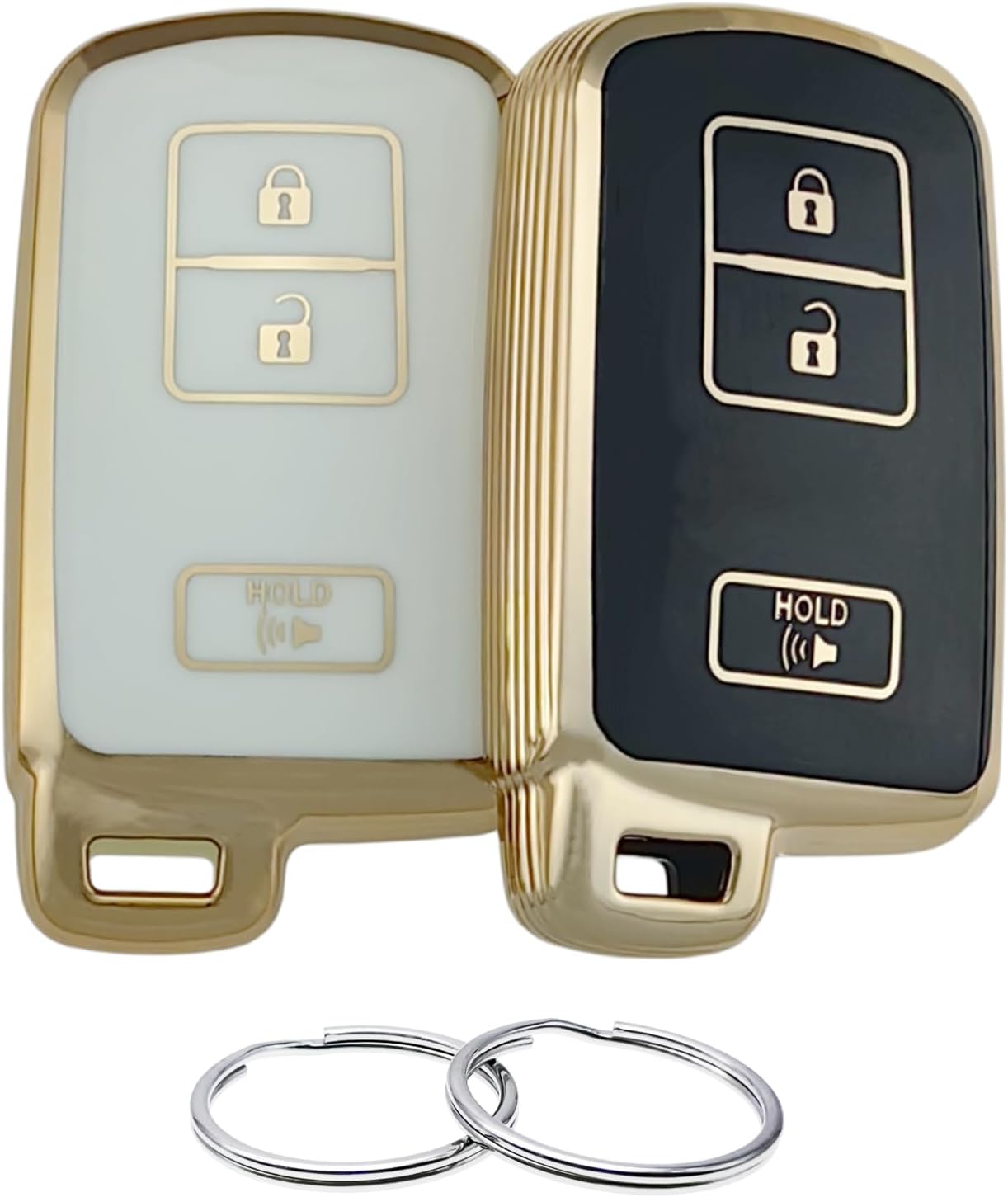 Amazon.com: REPROTECTING TPU Key Fob Cover Compatible with Toyota ...