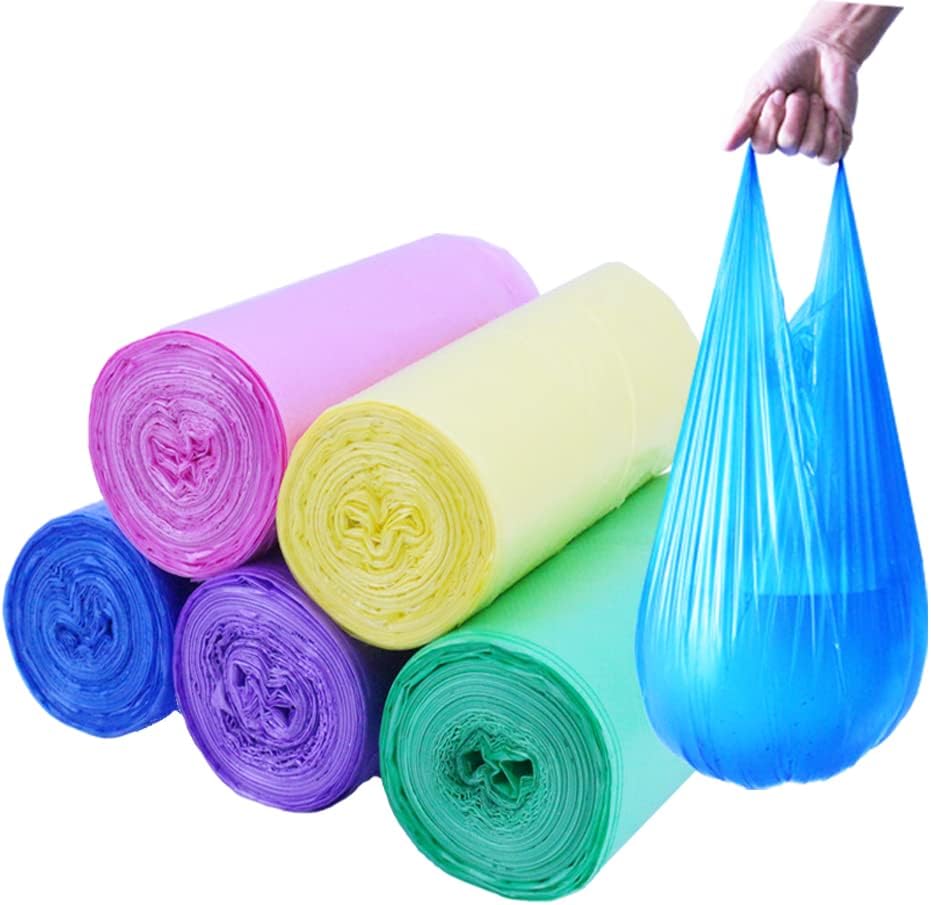 Amazon.com: KONE Plastic Garbage Bag 4 Gallon 168 Count Trash Bag for ...