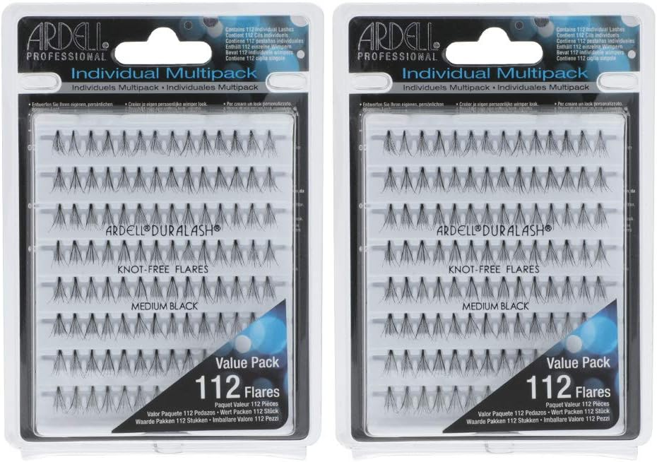 Amazon.com: Ardell Individuals False Eye Lashes Short Black 4 Pack ...