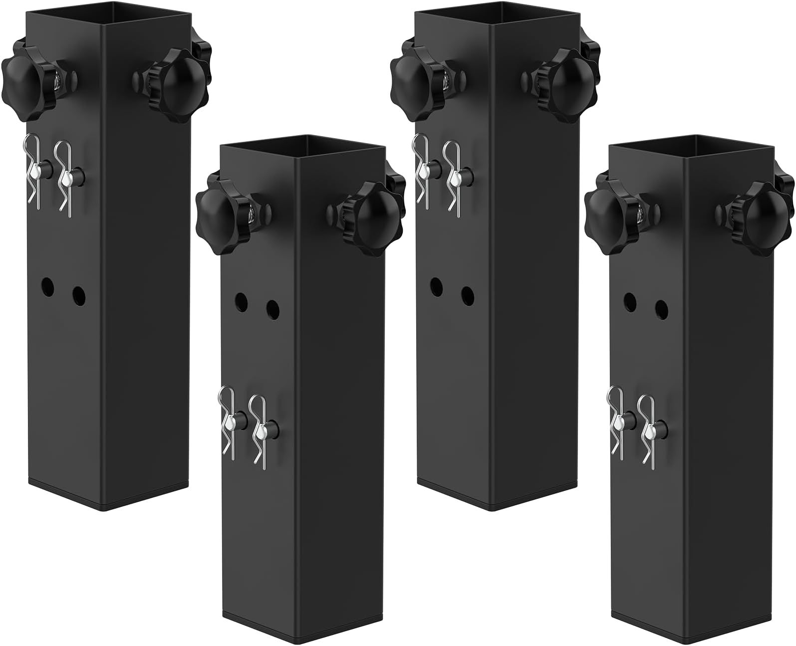 Amazon.com: WUWEOT 4 Pcs Table Leg Extenders for Folding Tables ...