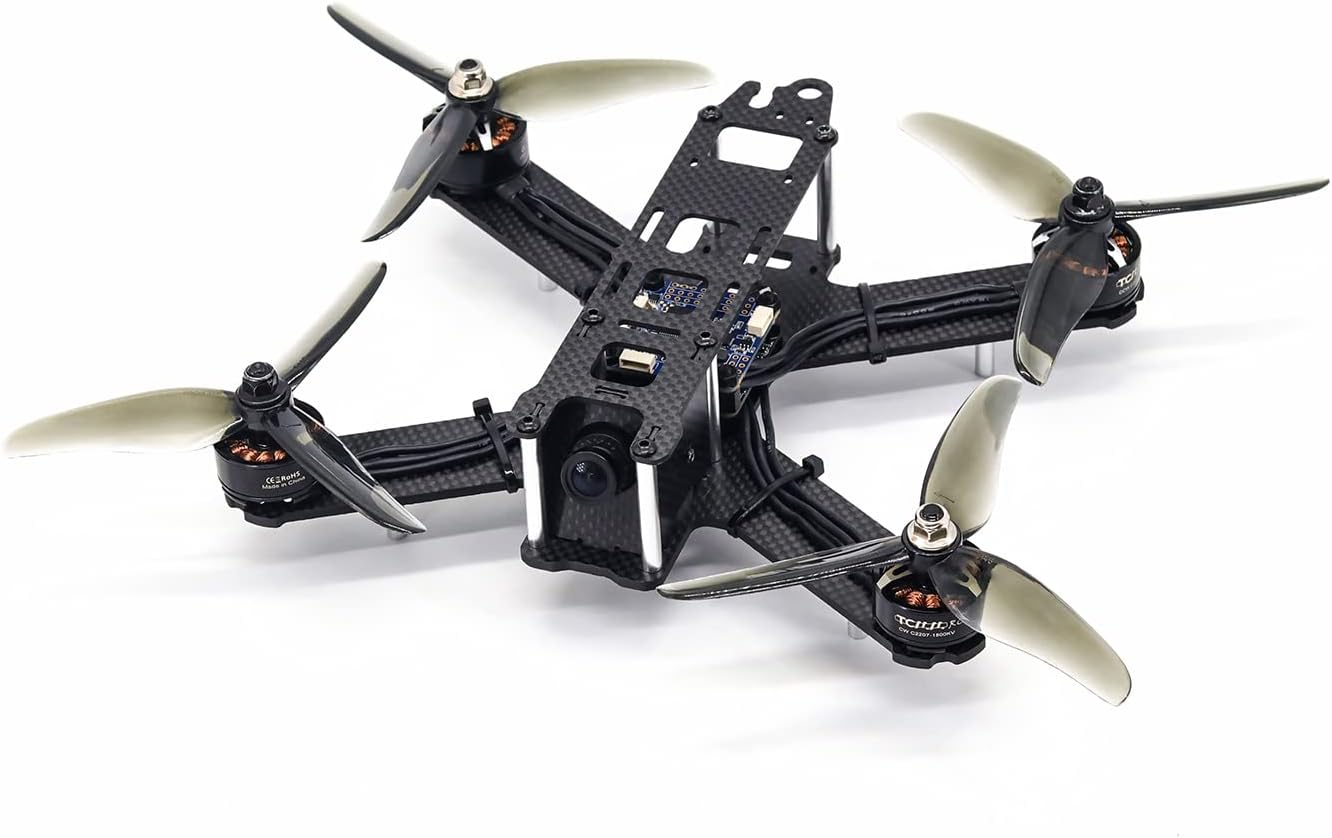 TCMMRC Marco de dron de fibra de carbono para RC Racing FPV Kit de ...
