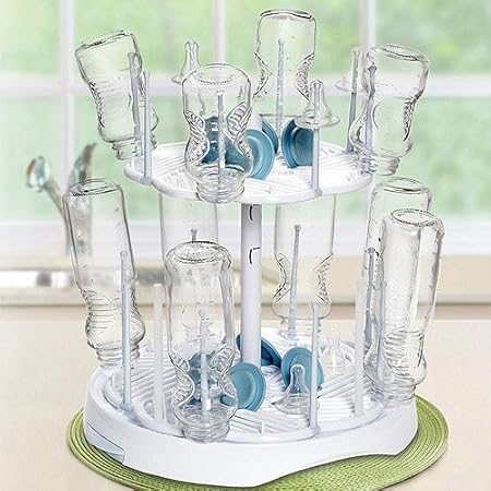 Amazon.com: Munchkin High Capacity Drying Rack, White, One Size : Baby