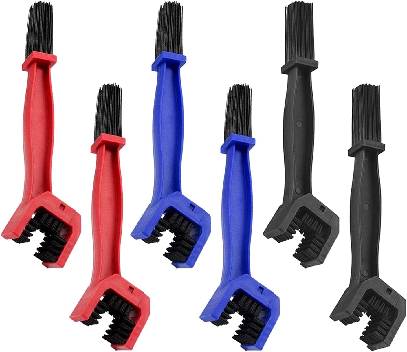 NON-SQUARE Motorcycle Chain Cleaner, 6 PCS Motorcycle Bike Chain ...