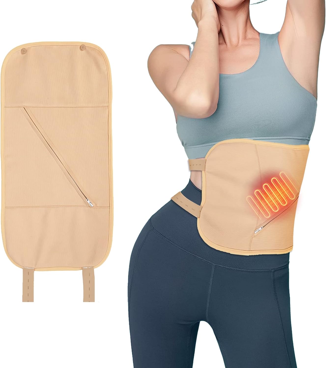 Amazon.com: Castor Oil Pack, Reusable Organic Castor Oil Pack Wrap for ...