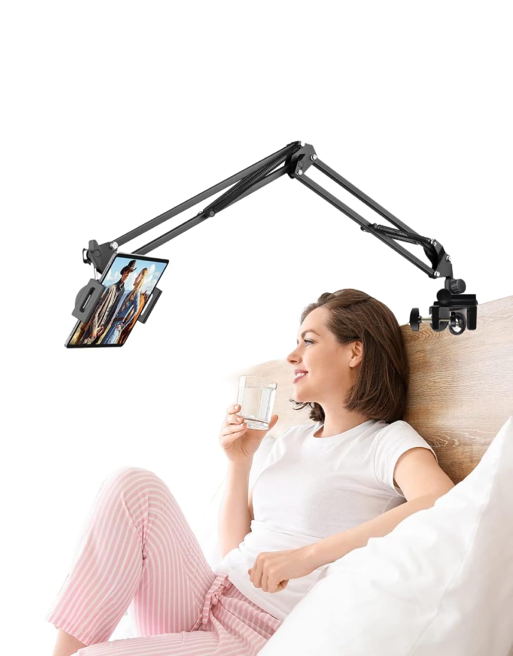 Tablet Stand for Bed, Tablet Holder for Bed Desk Adjustable Flexible ...